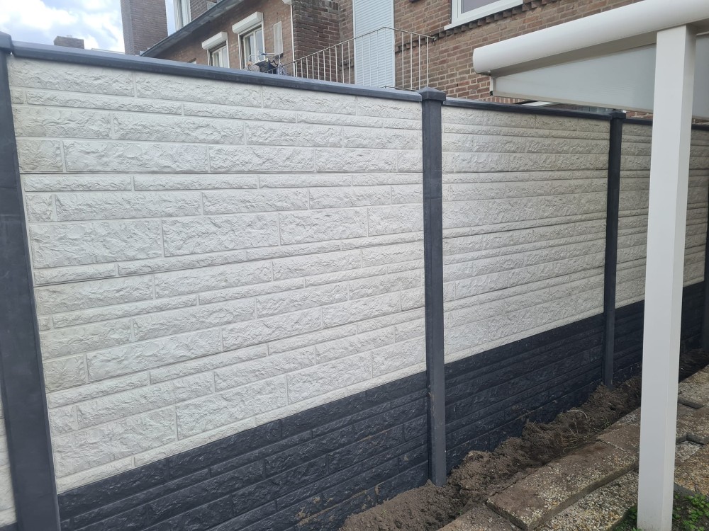 Schutting de Roij - Schutting model E: beton